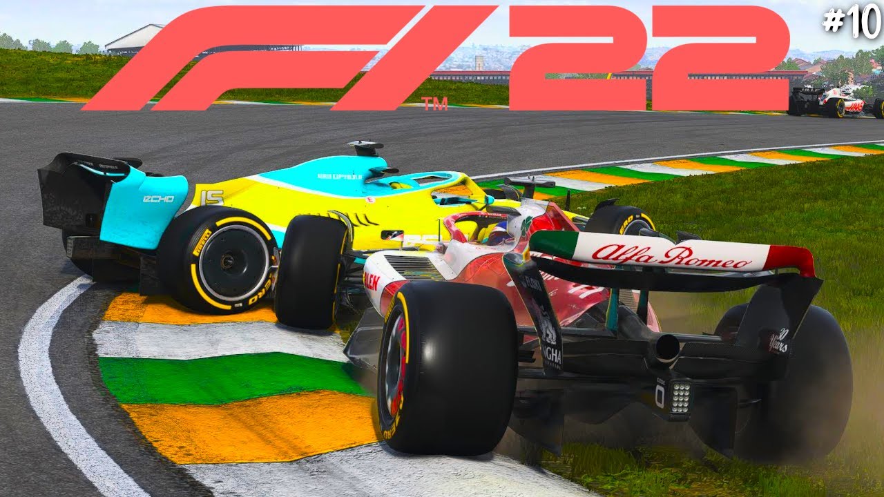 My FInal F122 Career Mode Season 1 Race Is CHAOTIC - YouTube