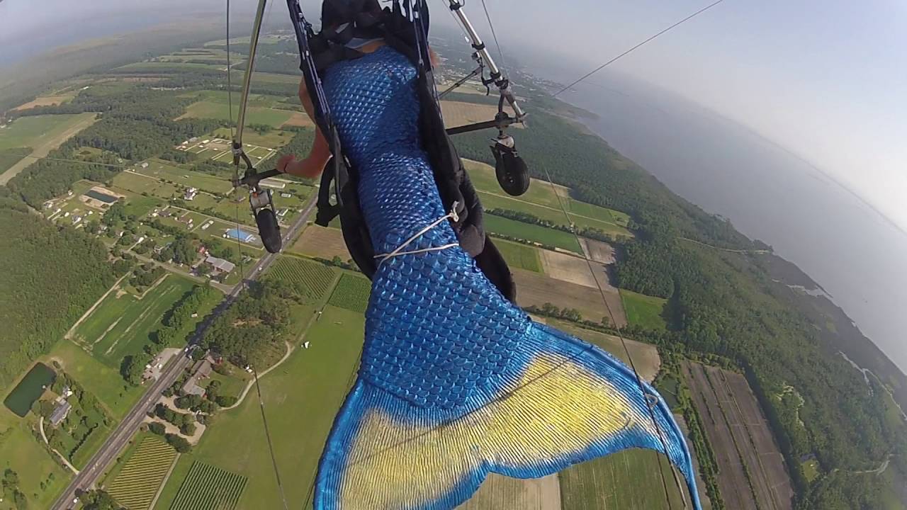 Mermaid Nova: the first mermaid in Flight - YouTube