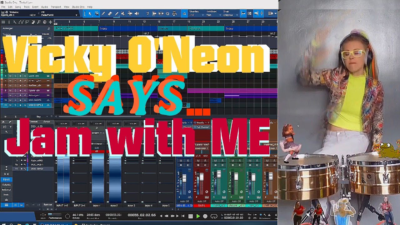 VIcky O'Neon says... JAM WITH ME!! ;-) - YouTube