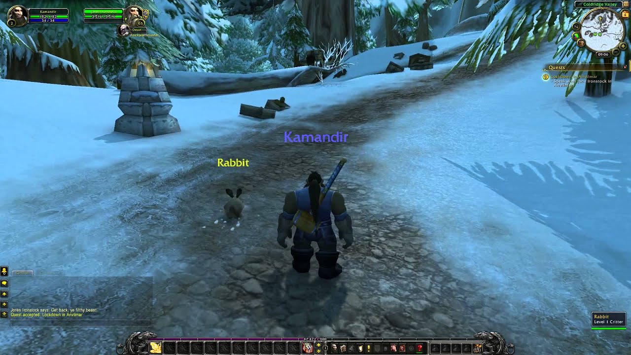 WoW quest #4 Lockdown in Anvilmar - YouTube