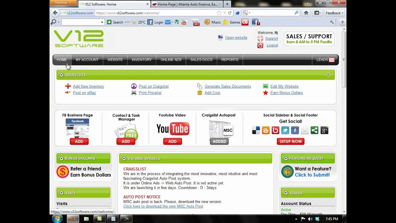 V12 Software Part 1 - YouTube