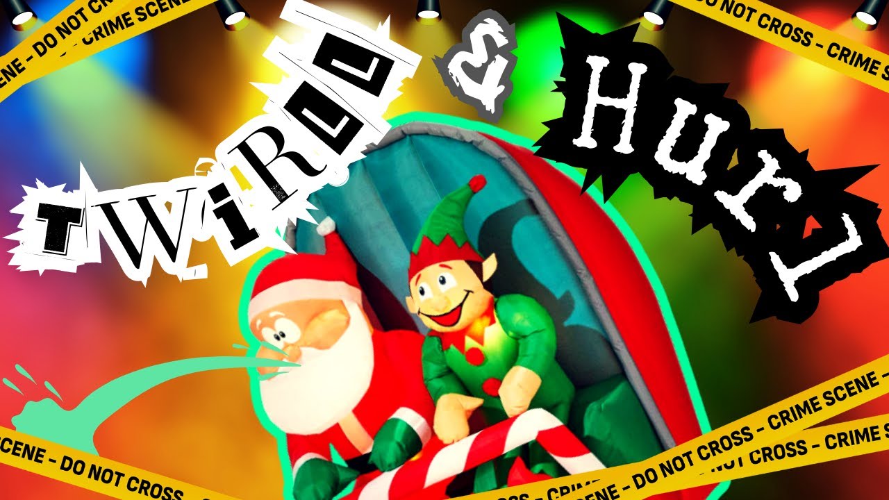 2024 Gemmy Animated Airblown Inflatable 5.5ft Christmas Twirl & Hurl ...