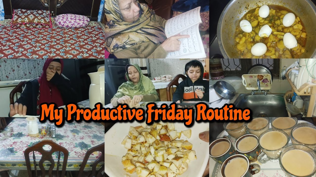My Simple & Productive Friday Routine ⏰ - YouTube
