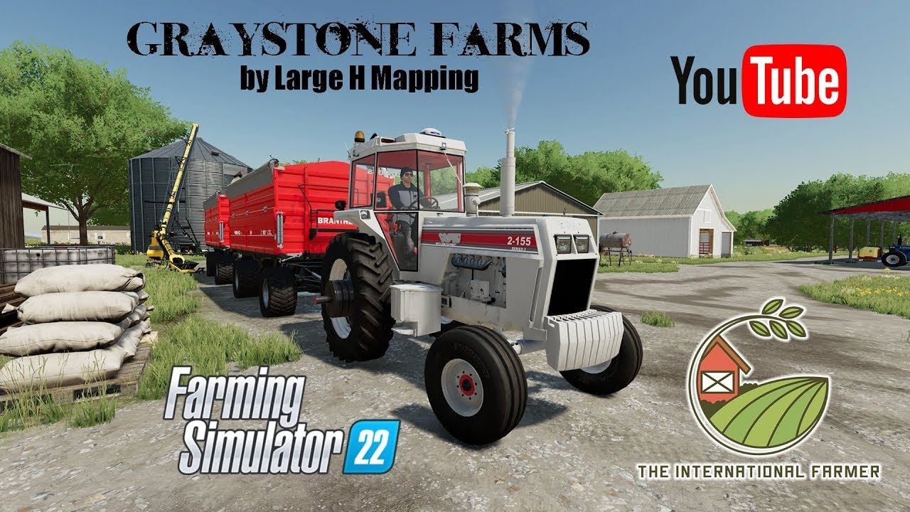 Replay With Live Chat! GrayStone Farms Episode #2 Farming Simulator 22 ...