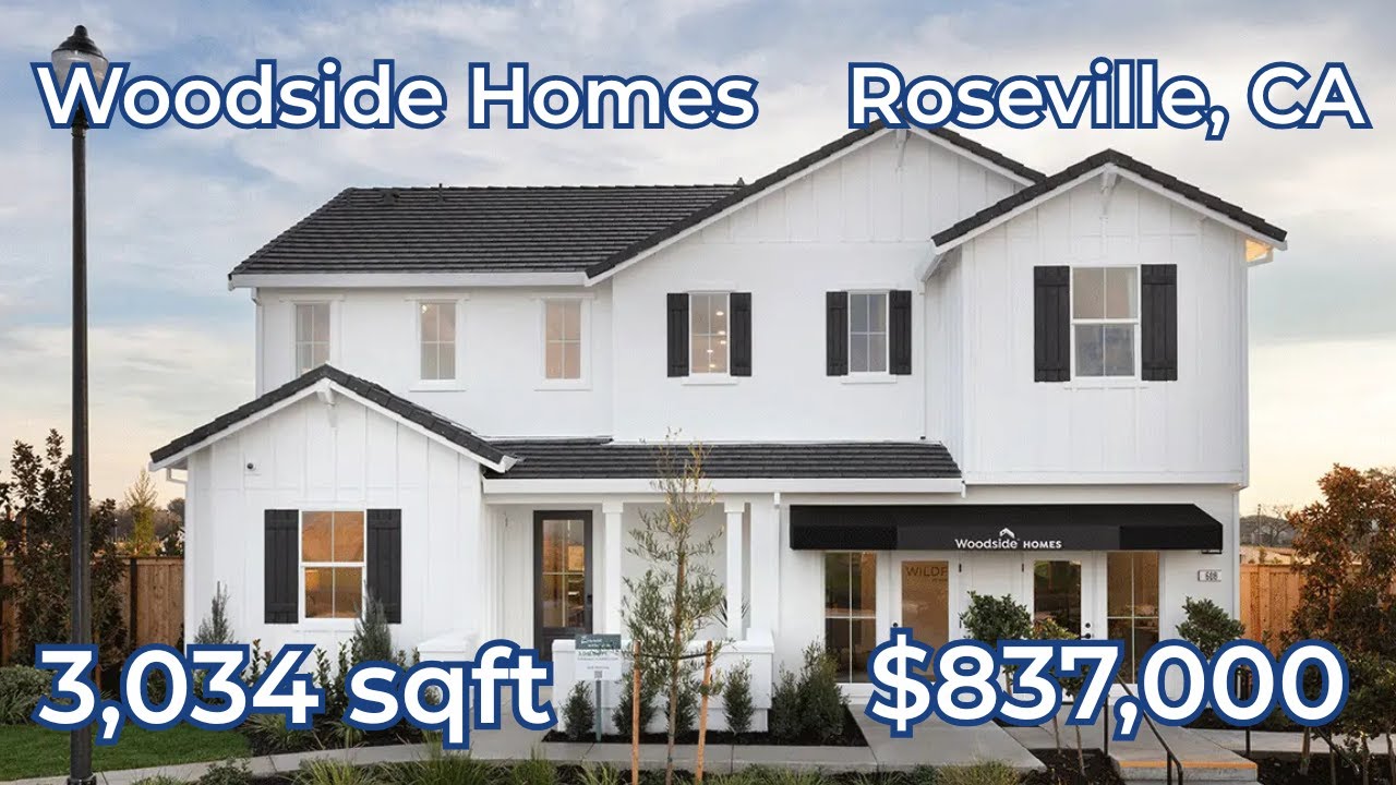 Woodside Homes | 3034 SqFt | Wildflower at Winding Creek, Roseville, CA ...