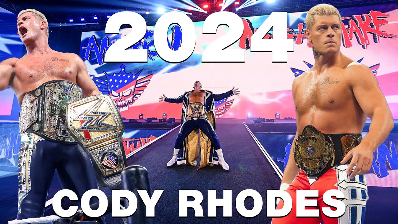 Cody Rhodes 2024 el año de su redencion - YouTube
