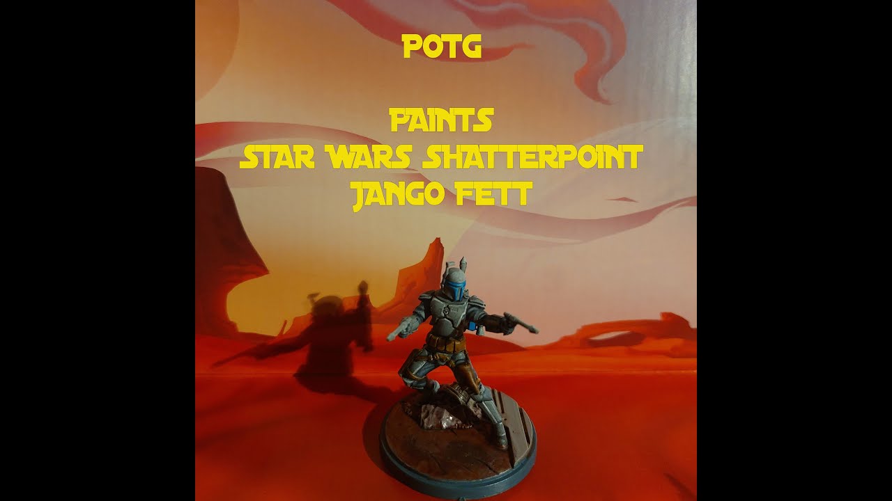 POTG Paints Star Wars Shatterpoint Jango Fett - YouTube