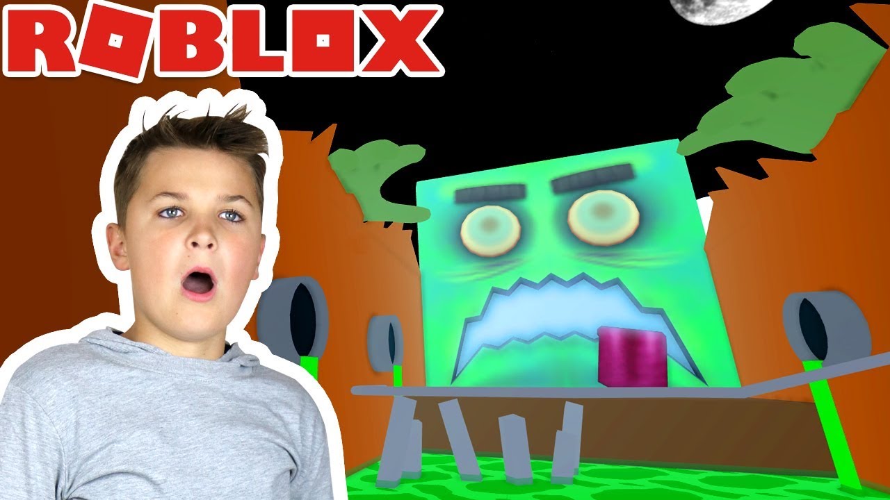 ESCAPE THE SCARIEST HAUNTED HOUSE OBBY in ROBLOX / EATEN BY AN EVIL ...