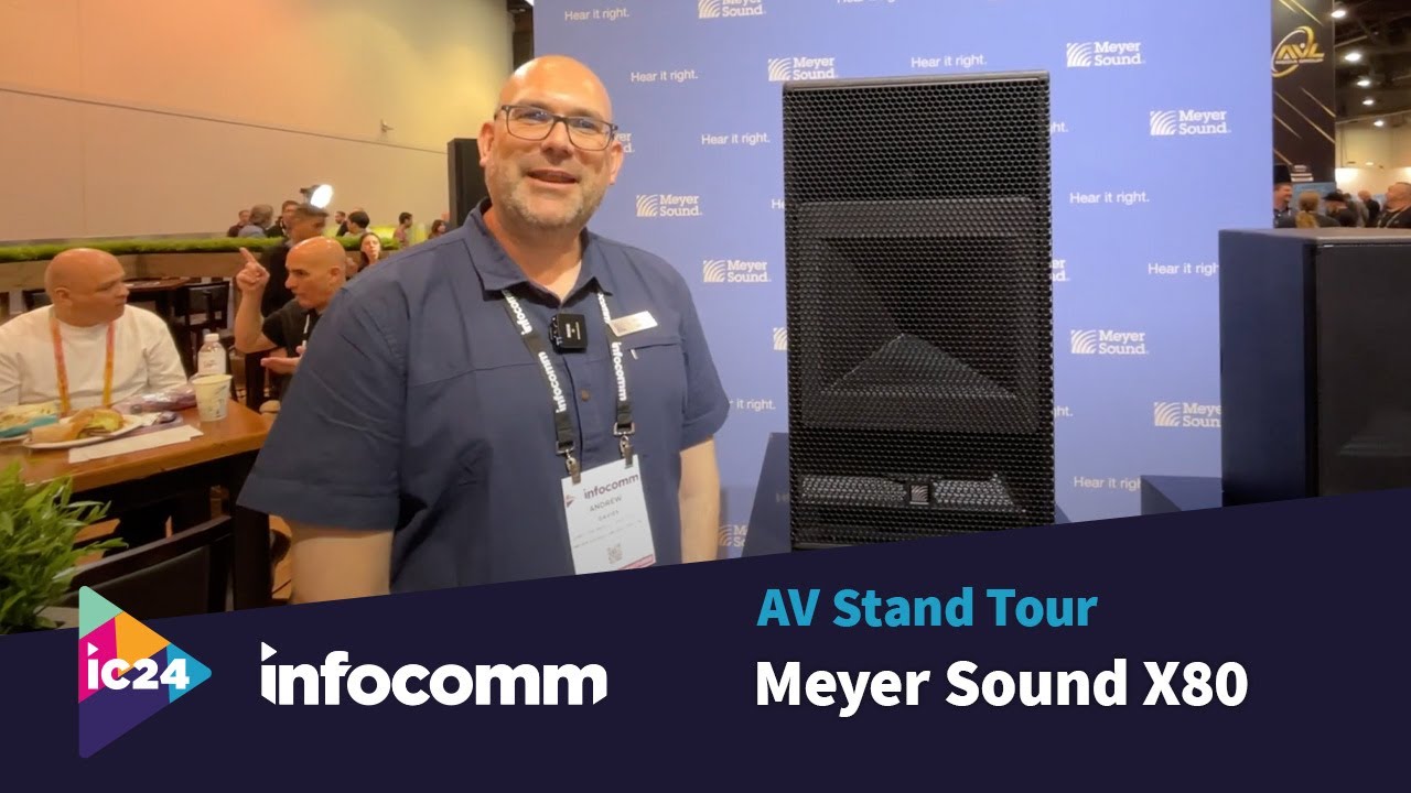 InfoComm 24: Meyer Sound ULTRA-X80 - YouTube