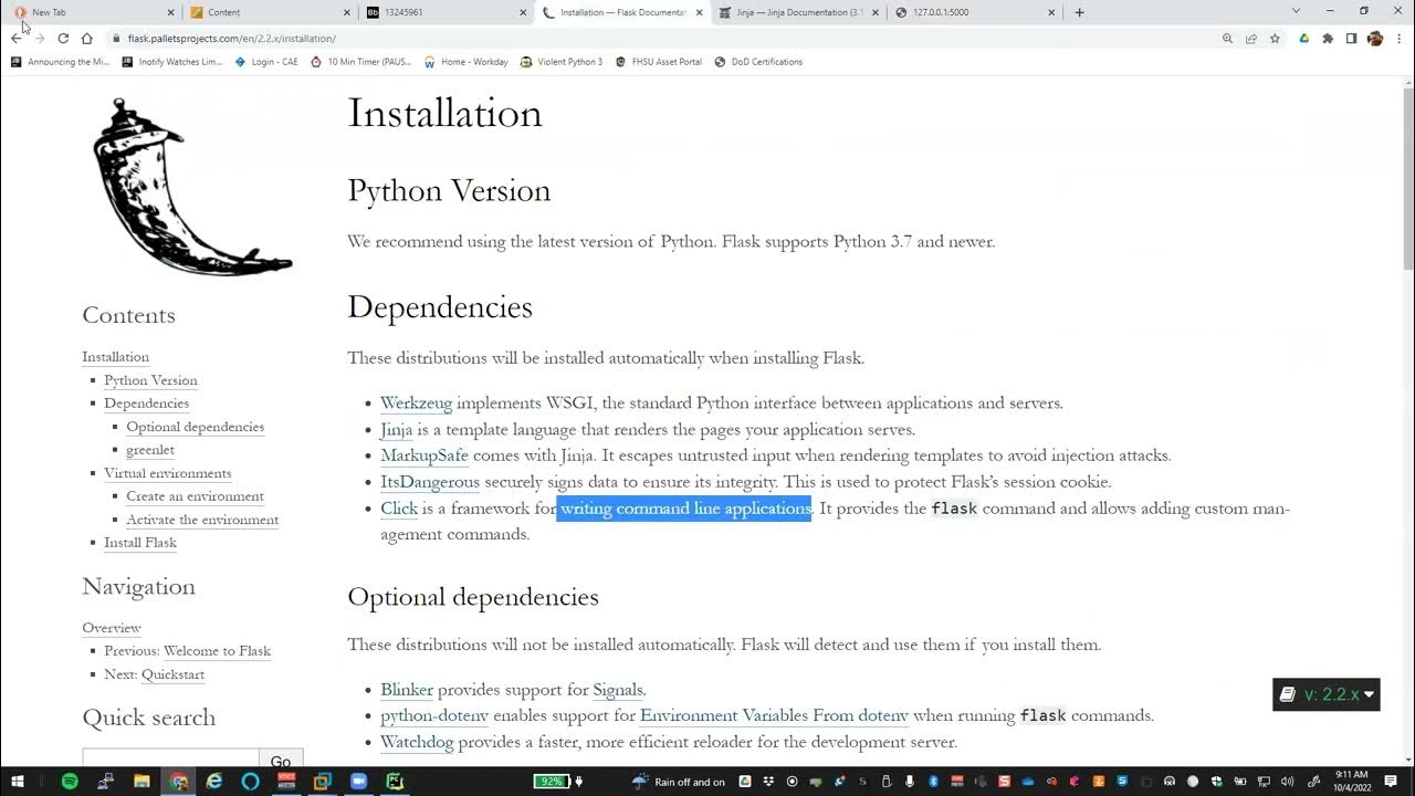 INF601 - Flask Part 1 - YouTube