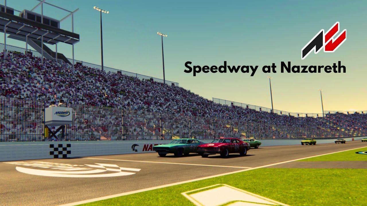 Speedway at Nazareth - Assetto Corsa and Mark Knopfler - YouTube
