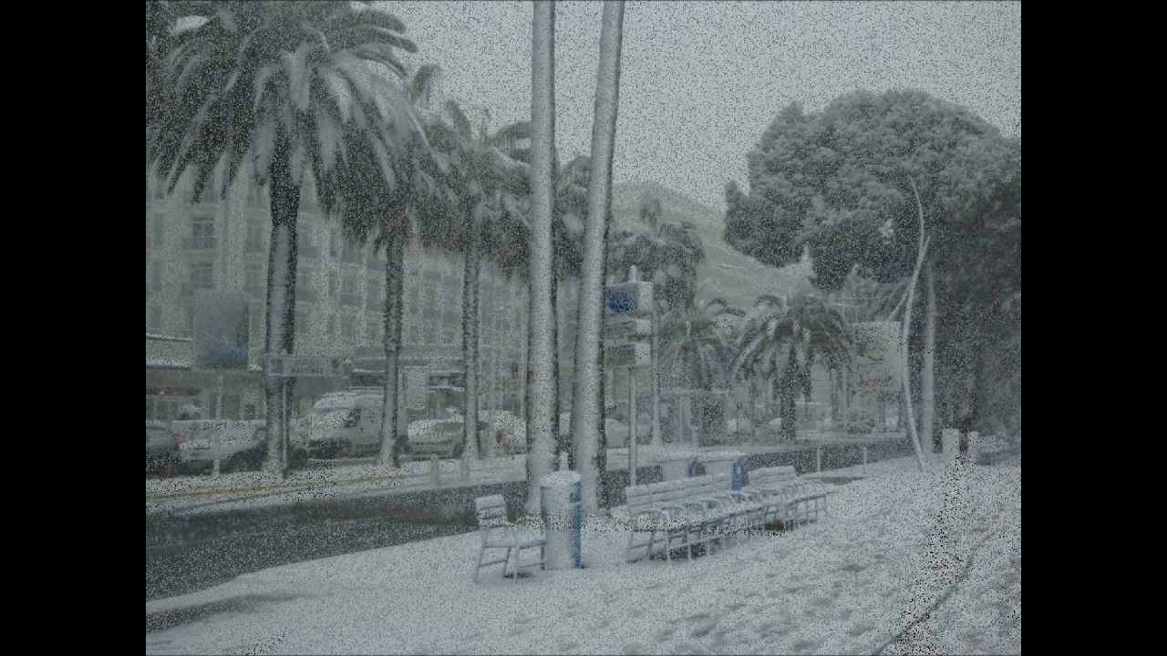 CANNES SOUS LA NEIGE .... - YouTube