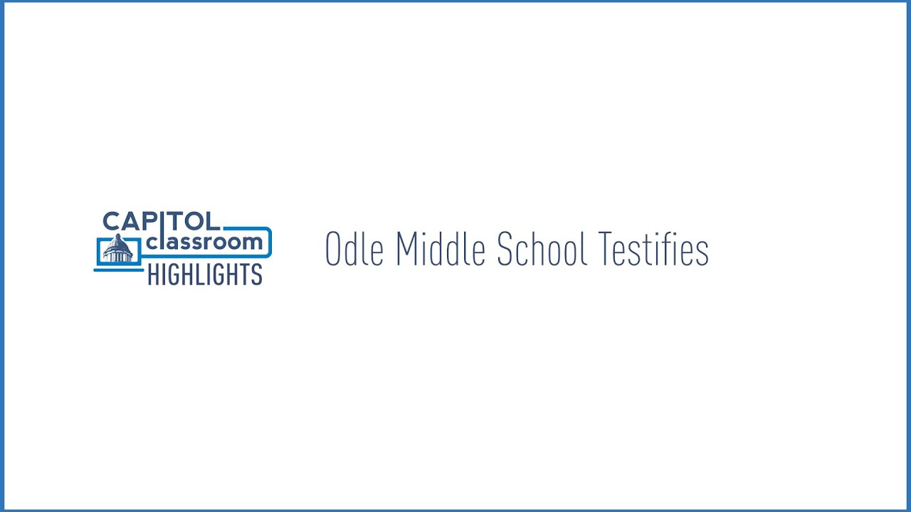Odle Middle School testifies! - YouTube