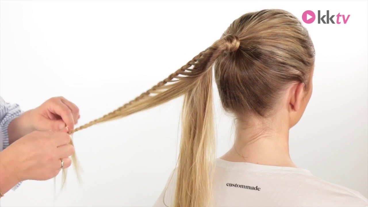 KK.no Sminkeskole - Flette - Sporty hestehale - YouTube