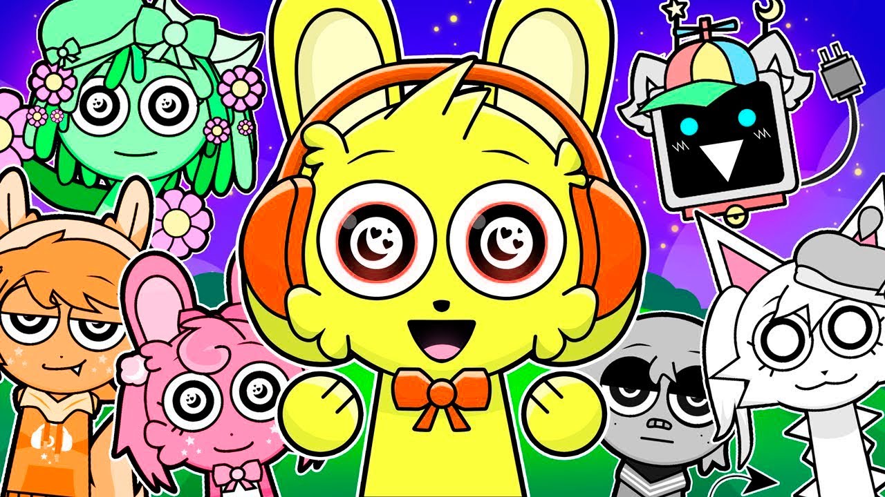 LOS DISEÑOS MÁS RAROS 💀 INCREDIBOX SPRUNKI NIGHT TIME MOD | GabSolf en ...