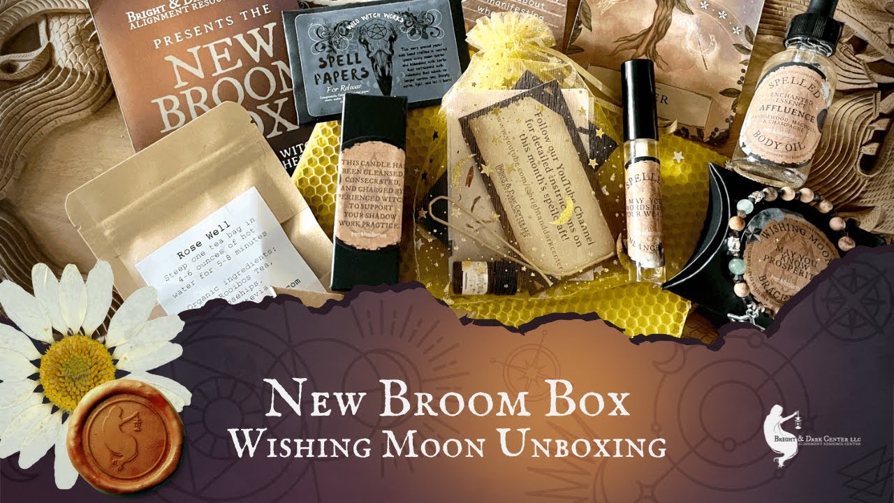 Wishing Moon | New Broom Box Unboxing - YouTube