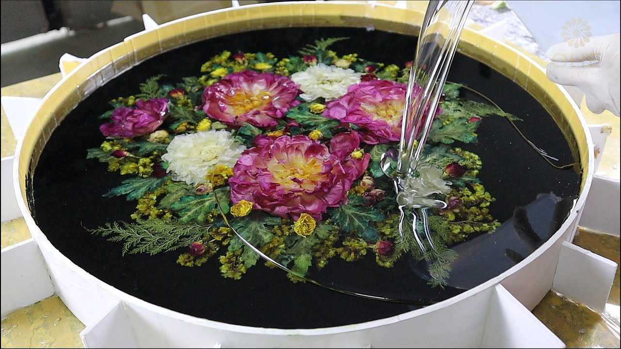 Amazing Table Of Dry Flowers And Epoxy Resin Art OHE YouTube amazing-table-of-dry-flowers-and-epoxy-resin-art-ohe-youtube