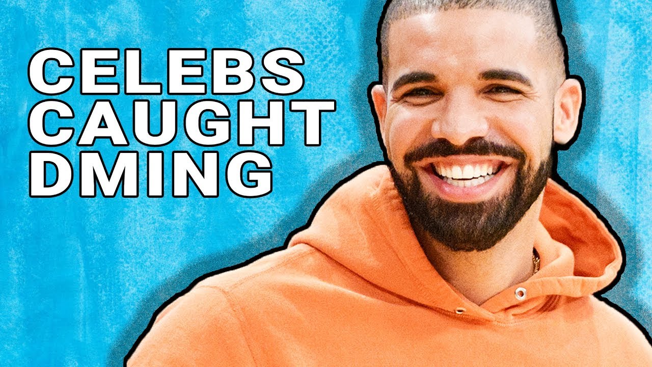 10 Celebrities Caught Sliding Into DMs - YouTube