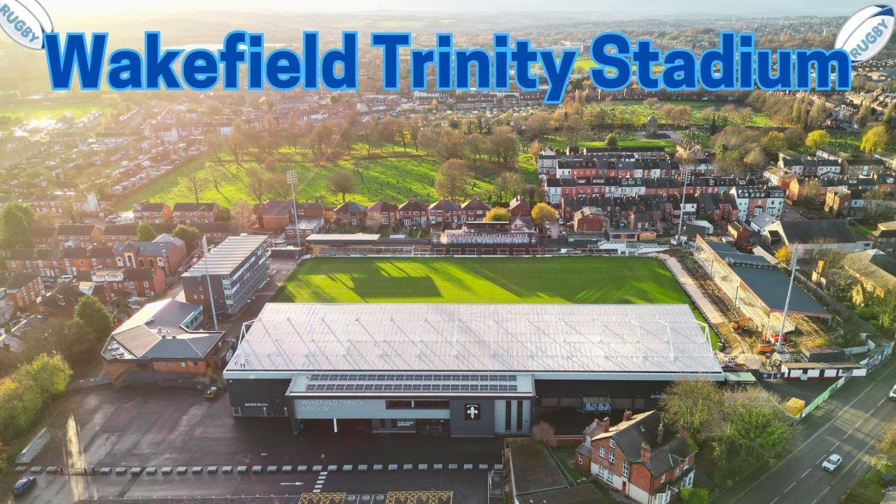 WAKEFIELD TRINITY STADIUM (4K) Update #wakefield - YouTube