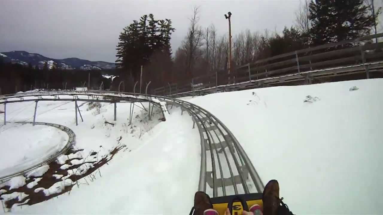 Cranmore NH Mountain Coaster - YouTube