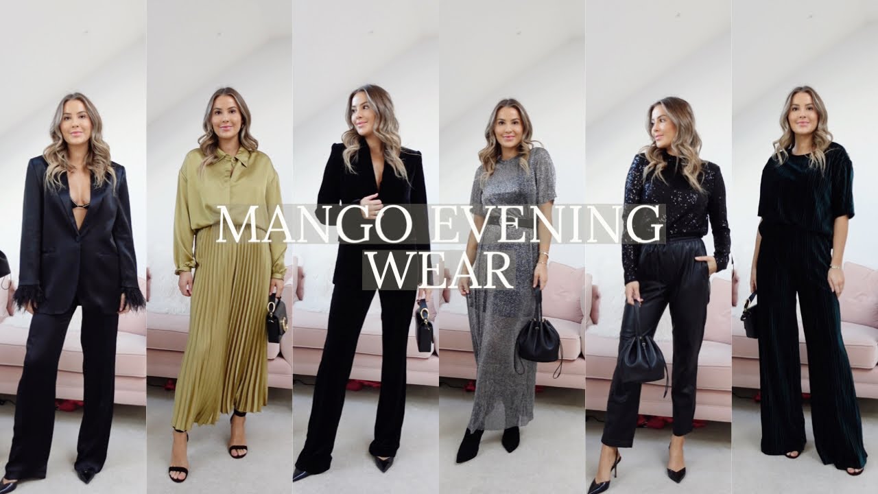 MANGO PARTY SEASON HAUL | NADIA ANYA - YouTube