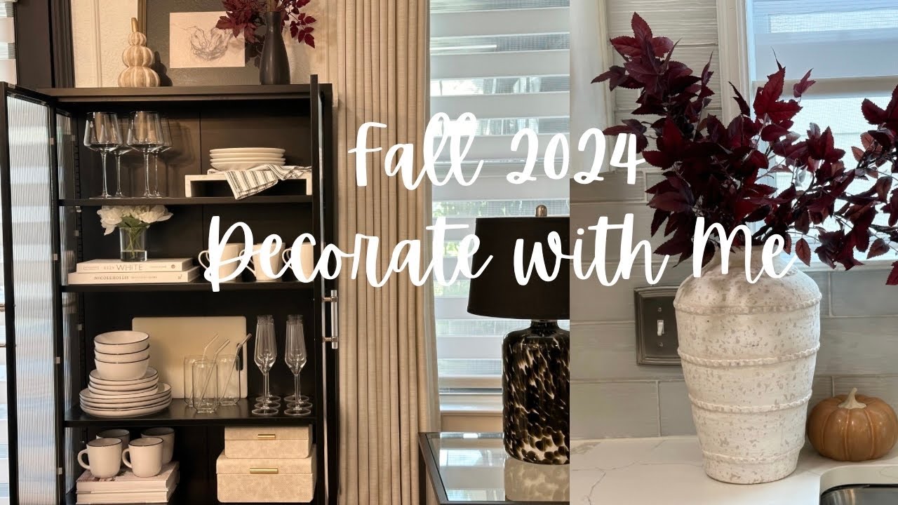 Fall 2024 Decorate with Me| Fall Home Decor|Home Reset - YouTube
