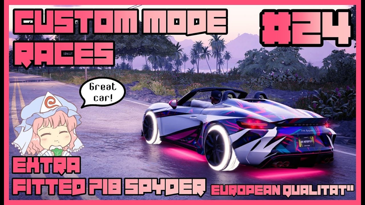 [The Crew: Motorfest] Custom Mode Races | Extra Fitted 718 Spyder | #24 ...