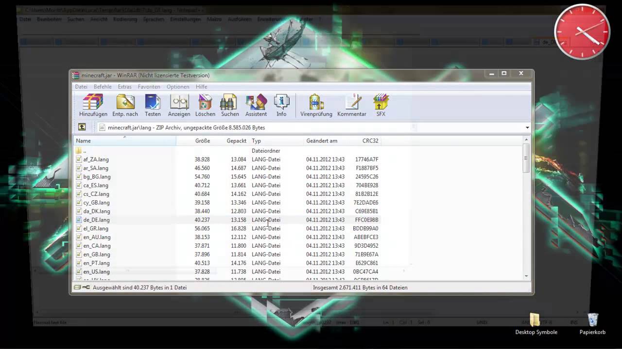 Tutorial#2 - Minecraft Text editieren - YouTube