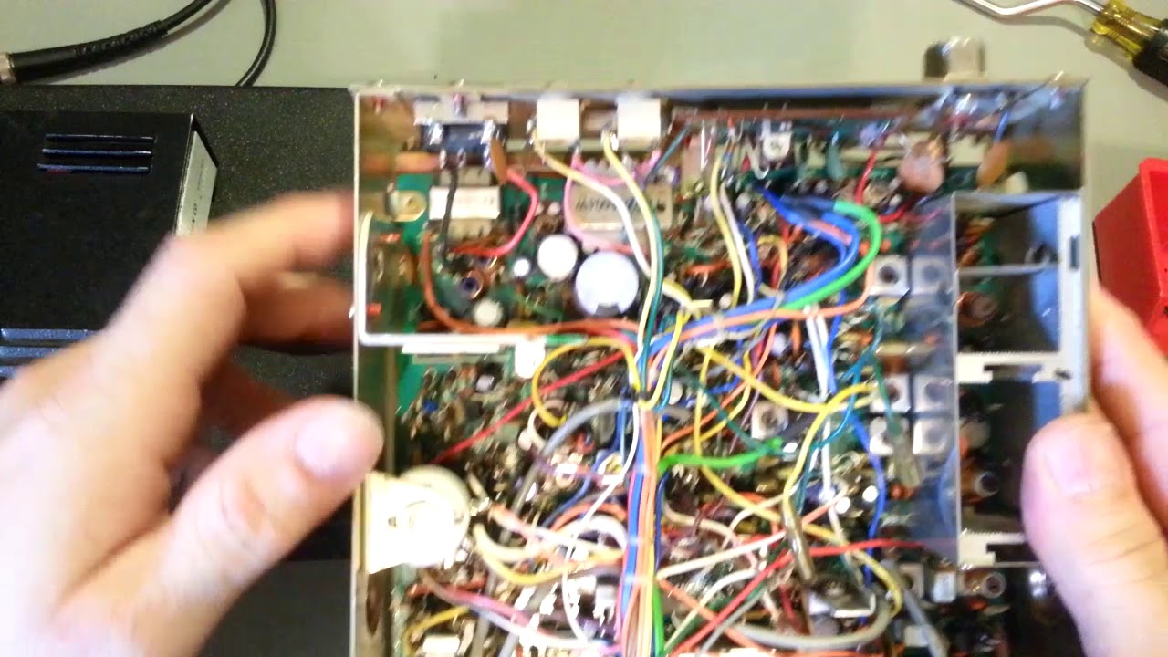 GE 3-5825A AM SSB Cybernet chassis repair. - YouTube