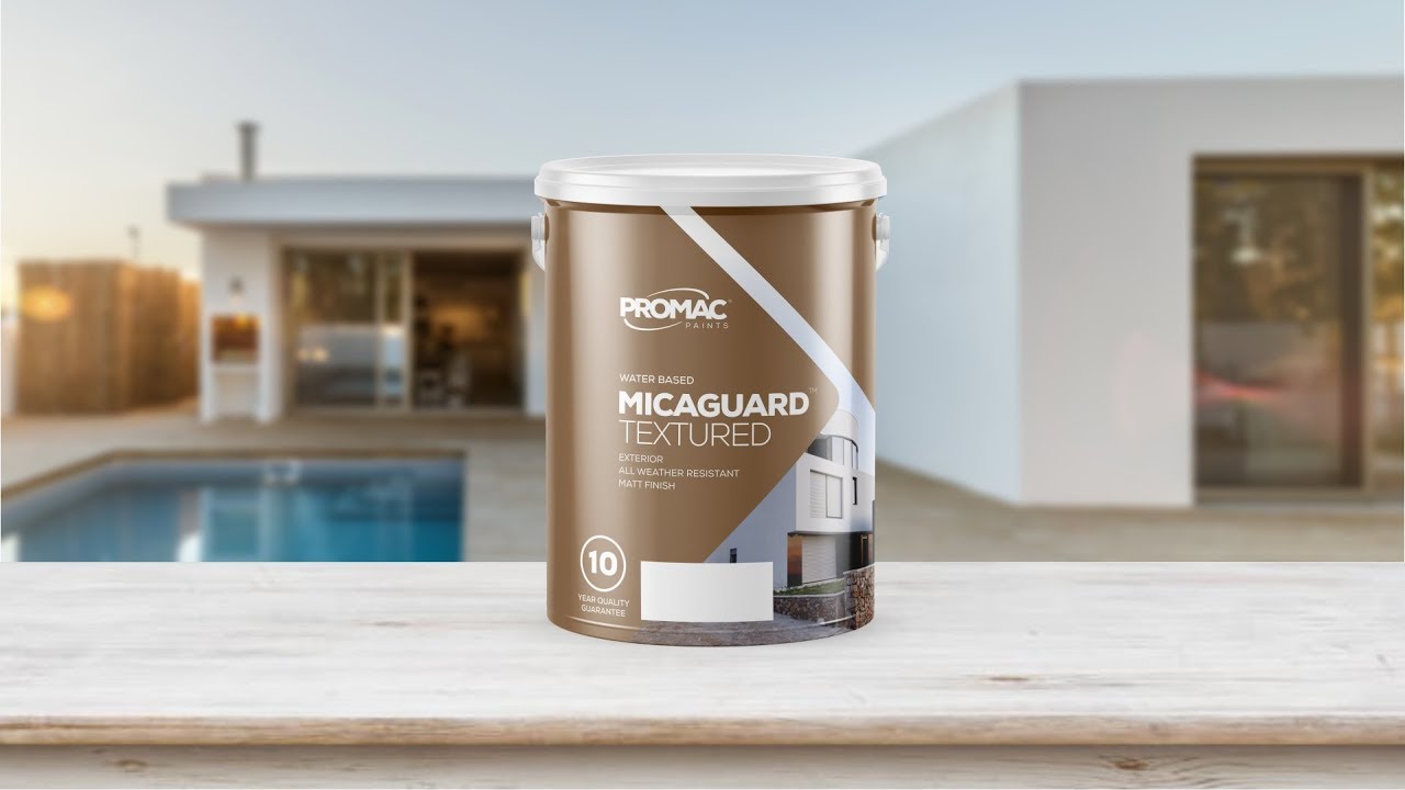 Promac Paints - MicaGuard Texture - YouTube
