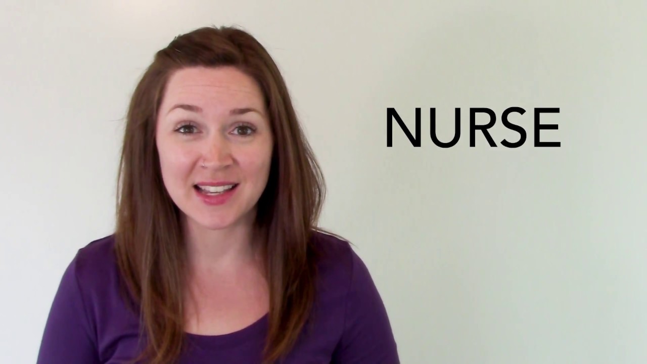 Nurse | Spotlight's Word of the Day - YouTube