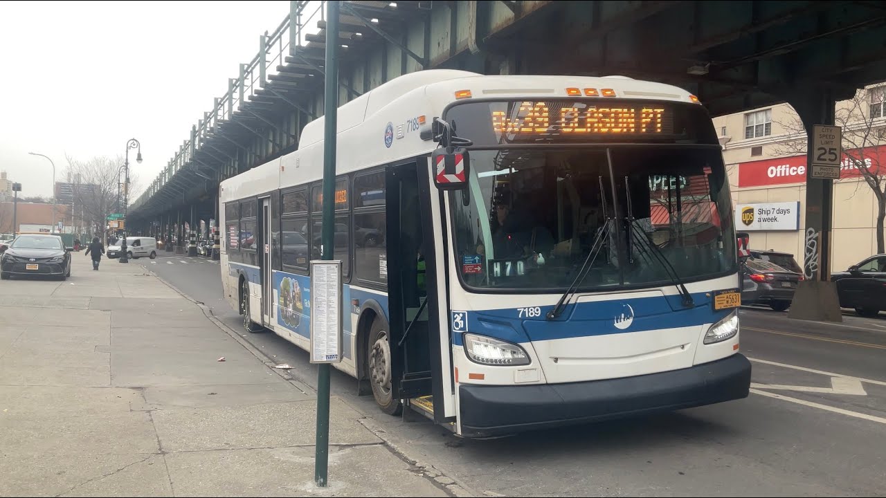 MTA NYCT Bus: 2015 NFI XD40 #7189 on Bx39 to CLASON PT - YouTube