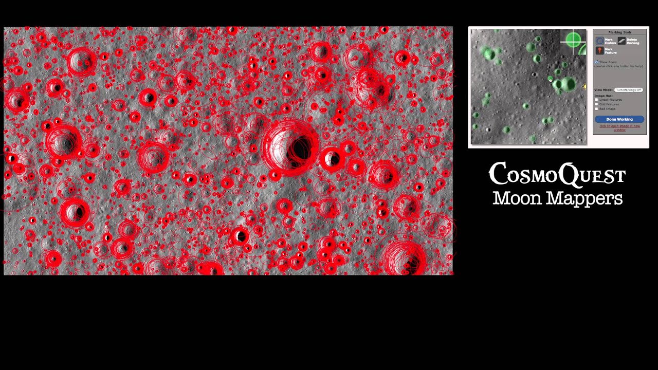 CosmoQuest's "MoonMappers" Shows Everyday People Can Map the Moon - YouTube