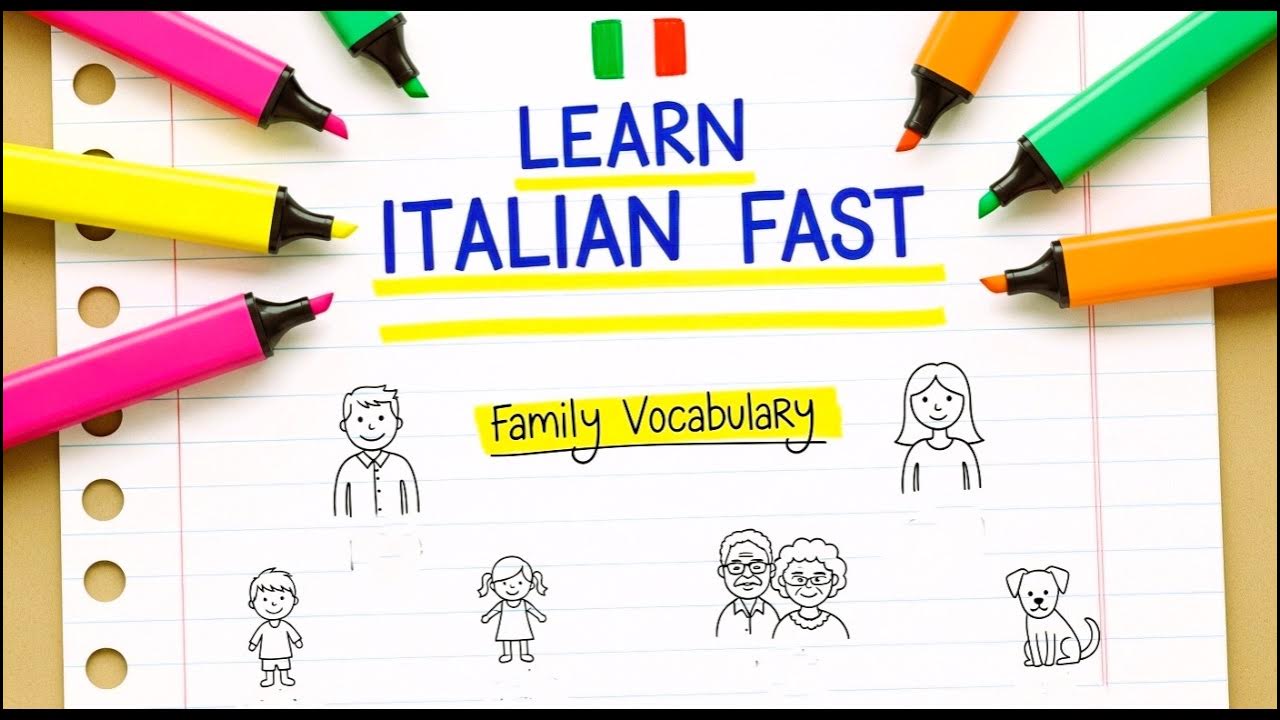LA FAMIGLIA||FAMILY LA FAMIGLIA IN ITLIANO||FAMILY IN ITALIAN||ITALIAN ...
