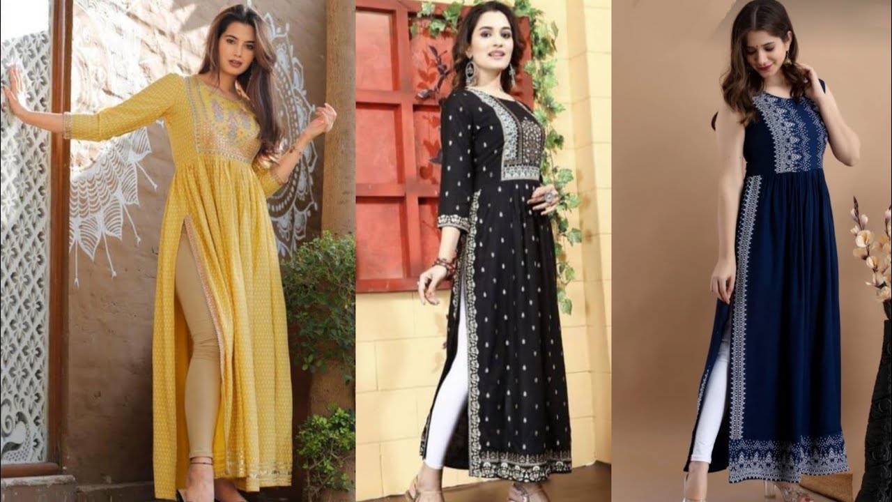Naira Cut Frock Suit Design || Naira Dress Design - YouTube