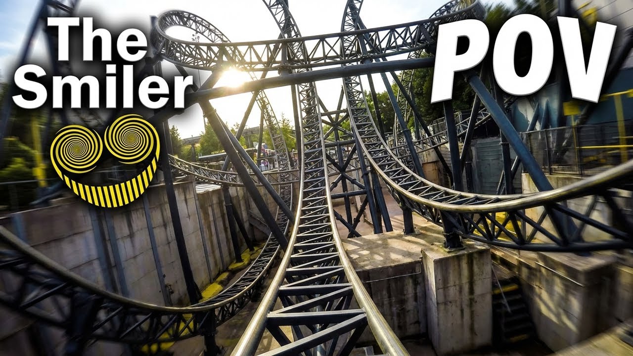 The Smiler 1:1 Recreation | Insane Roller Coaster POV - YouTube