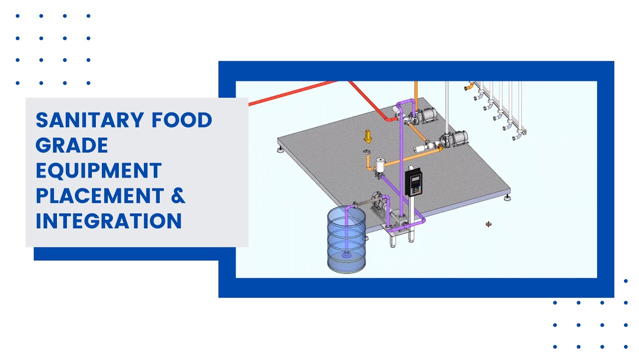 Sanitary Food Grade Equipment Placement & Integration - YouTube