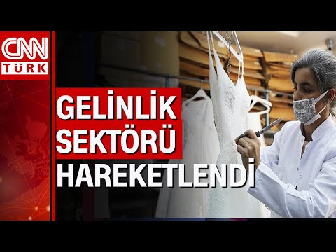 Normalleşeme başladı gelinlik sektörü hızlandı