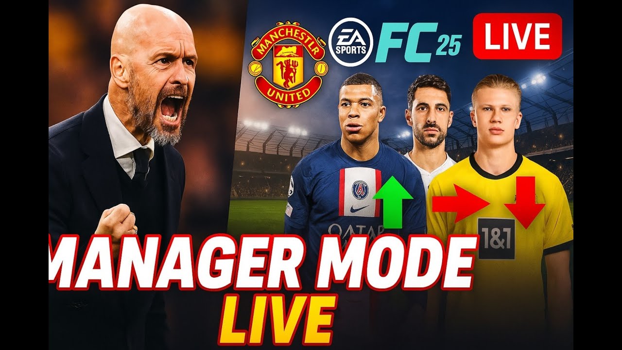 FC 25 MANAGER CAREER MODE 🔥 | Rebuilding the Club from Scratch! #FC25 # ...