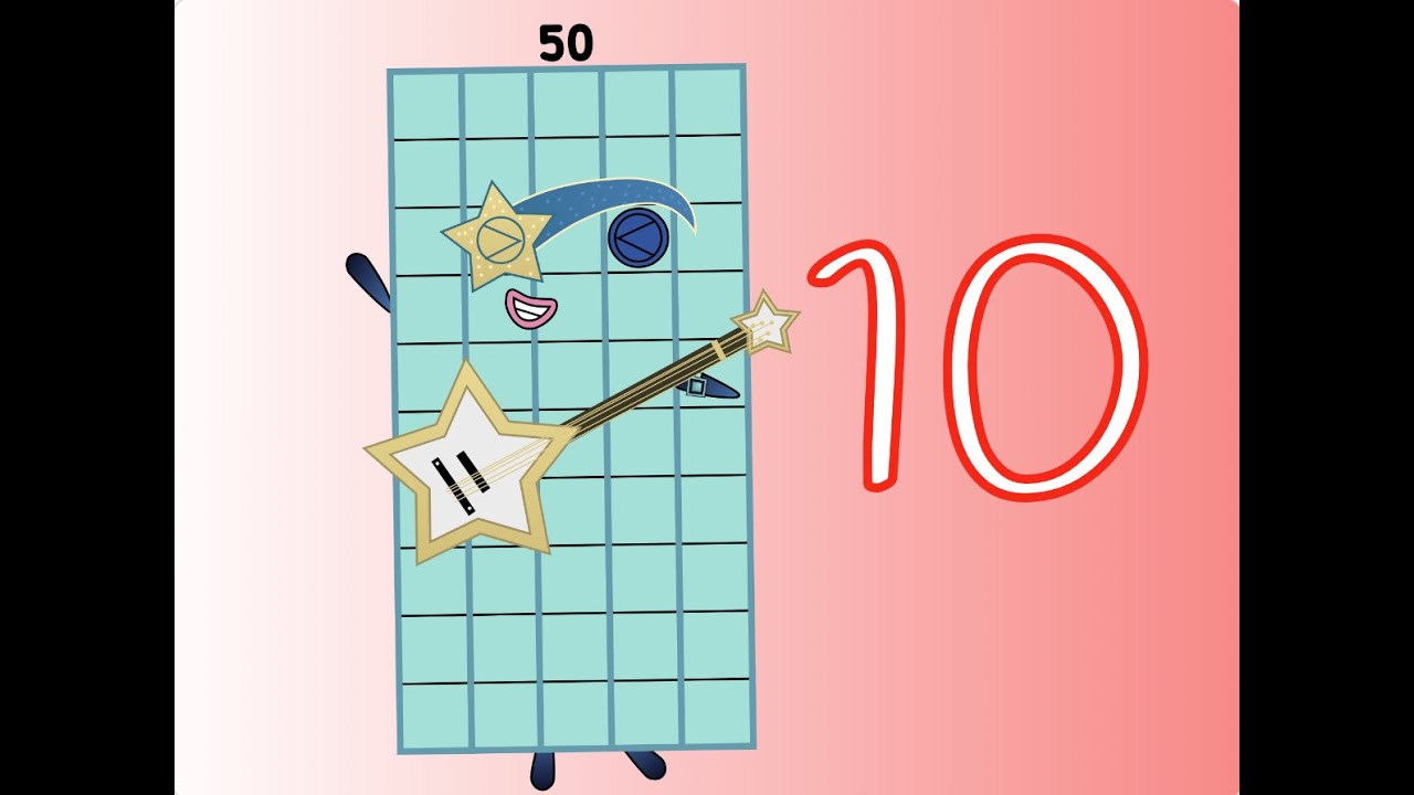 Numberblocks band wholes (animated) 10 (Halfway Done!!!) - YouTube