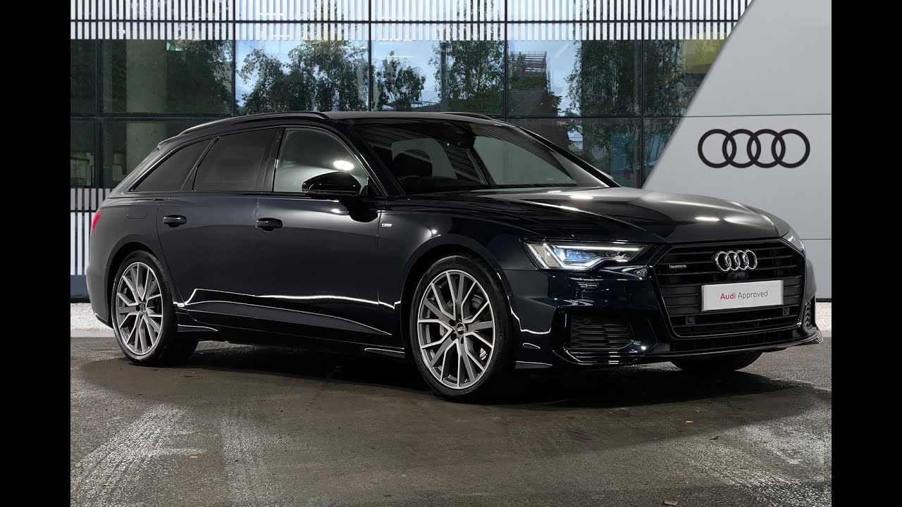 Audi A6 Avant Black Edition 40 TDI quattro 204 PS S tronic - YouTube