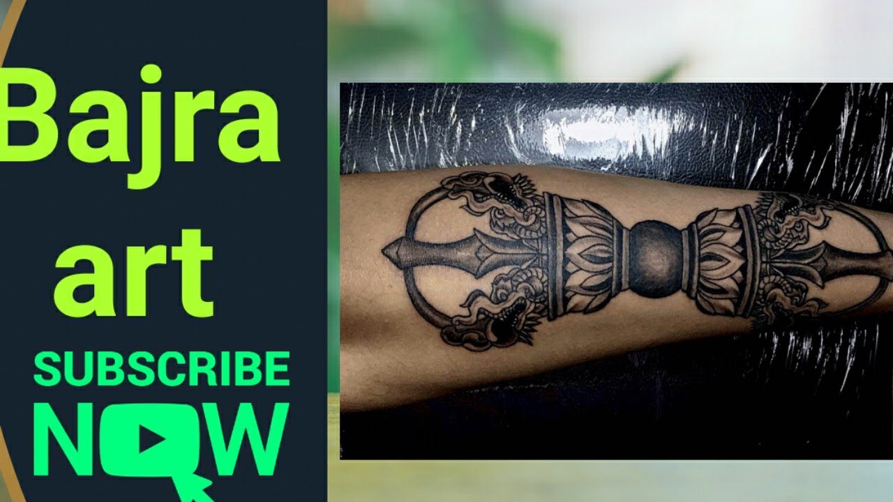 Custom Bajra Tattoo - YouTube