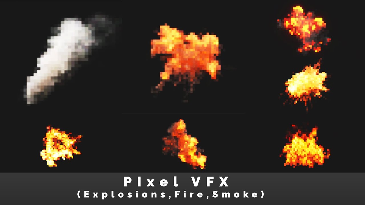Pixel VFX (Explosions,Fire and Smoke) - Unity - YouTube