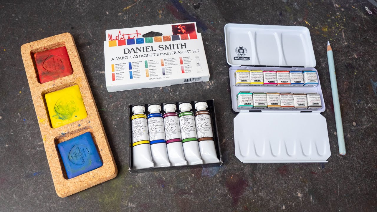 How to Choose a Good Watercolour Box Set - YouTube
