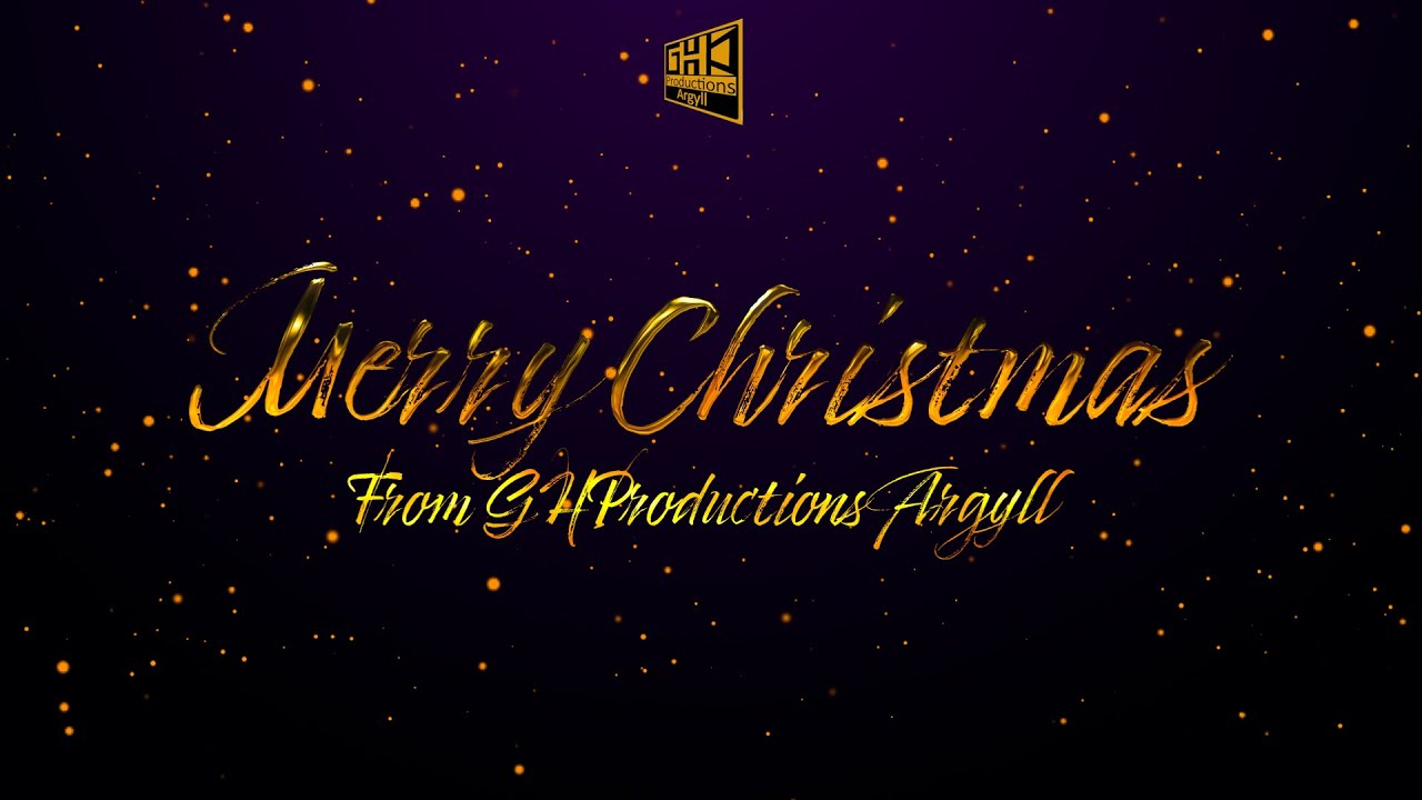 Merry Christmas 2023 / from GHProductionsArgyll / From Kilchurn Castle ...