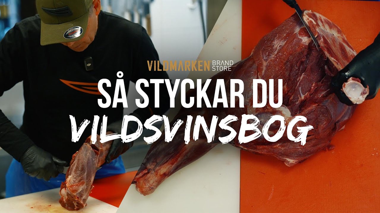 Så styckar du vildsvinsbog – med Game Master Pro - YouTube