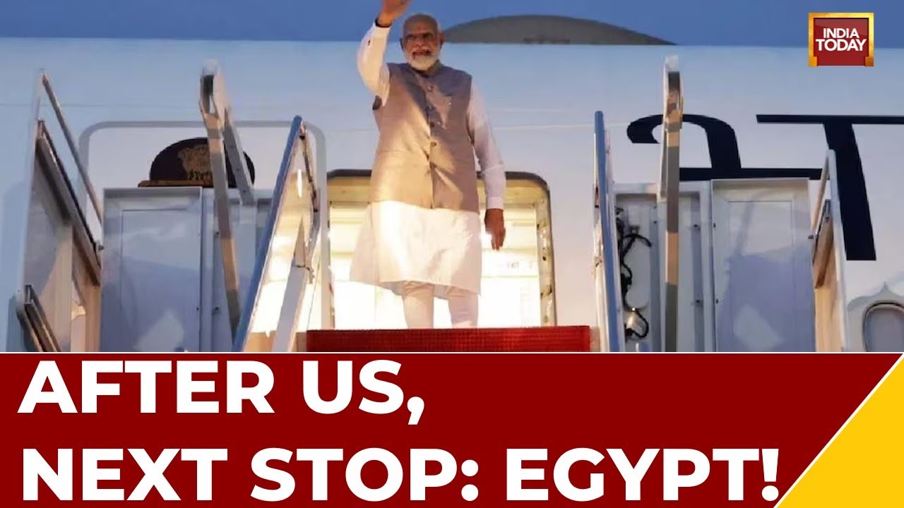 Modi In Egypt: In Egypt On First State Visit, PM Modi To Hold Strategic ...