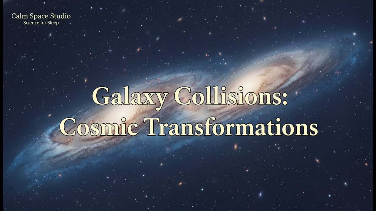 How do galaxy collisions unfold and transform galaxies? | Calm Space ...
