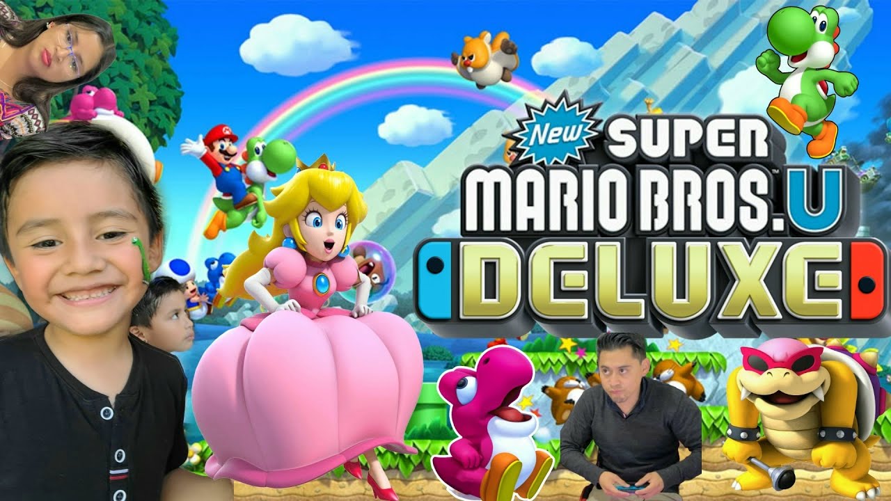 Mundo 1 en Super Mario Bros U. Deluxe / Bowser Atrapa a la Princesa ...