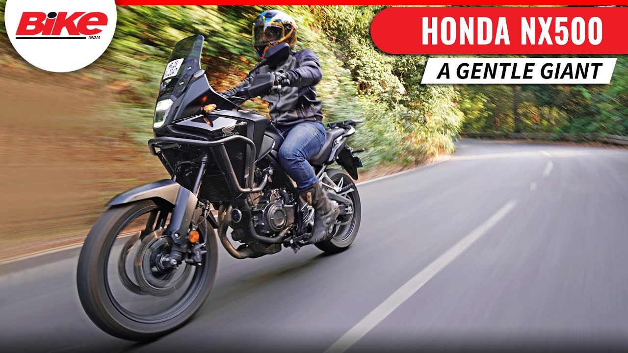 Honda NX500 Review | A Gentle Option | Bike India Magazine - YouTube